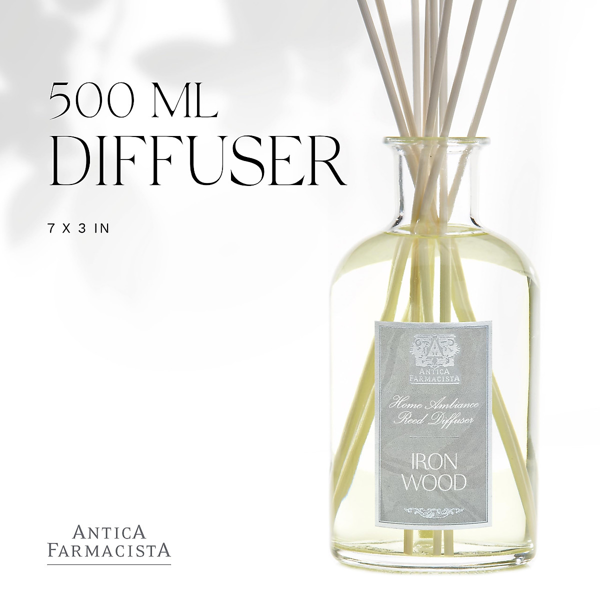 Antica Farmacista Reed Diffuser Ironwood, 17 Fl Oz