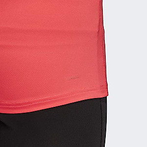 adidas Designed-2-Move Solid Tee Shock Red, Large