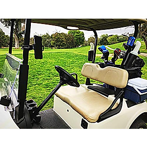 Ampcaddy Phone Holder with Clamp - Universal Cell Mount Holder for Bike, Boat, Car, Golf Cart and Stroller, fits iPhones, Samsung, Google, Motorola, LG, Lenovo Devices 4.1" - 6.2"