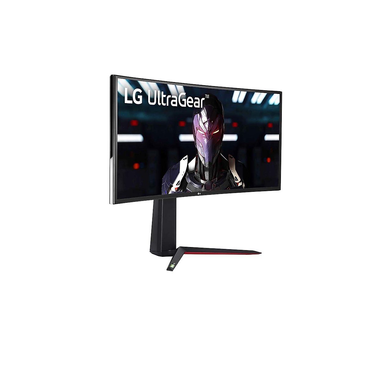 LG 34” 34GN85B-B Nano IPS 1 ms QHD Curved Ultragear™ Gaming Monitor with 160Hz Refresh Rate, VESA Display HDR400, AMD FreeSync™ Premium & G-SYNC Compatible