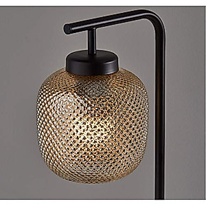 Adesso 3575-26 Vivian Desk Lamp, 19.5 in., 40W Type A Bulb (not Included), Dark Bronze, 1 Table Lighting