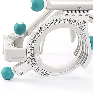Aist Optics Adjustable Trial Lens Frame Optometric Universal Optical Trial Frame, 50g Ultralight Optometry Test Lens Titanium Optical Test Eyepiece, AS SHOW, AS SHOW