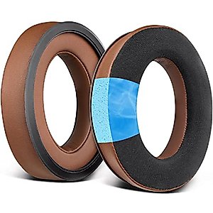 SOULWIT Cooling Gel Ear Pads for Sennheiser HD599/HD598/SE/CS/SR/HD595/HD569/HD558/HD518/HD515/Game Zero/G4ME Zero, Earpads Cushions for PC37X/PC38X/PC350/PXC350/PXE350/PC360/HD380/HD380-Pro (Coffee)