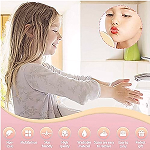 Expressions girl Roll On Lip Gloss Set with Carrying Case, 12-Piece Glossy Lip Make-up for Kids and Teens - Fruity Flavors, Non Toxic, Kid Friendly, Party Gift, Best Friends