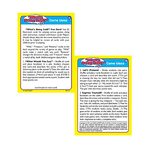 Super Duper Publications | What's Being Said? Fun Deck Flash Cards | Educational Learning Resource for Children