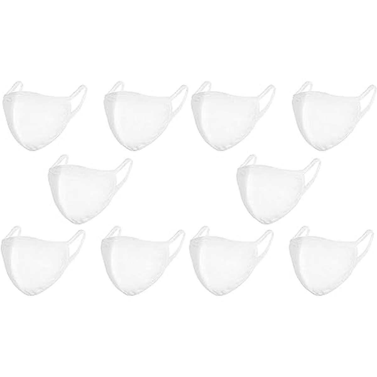 Simpli-Magic Reusable Face Mask, 50 Count (Pack of 1), White