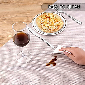 Thicken Wire Shelf Liner - Heavy Duty Wire Shelves Liners 13.5 Inch x 157 Inch, Transparent Pantry Shelf Liners, Raindrop Non-Slip Refrigerator Mats for Metal Shelving, Waterproof Drawer Liner