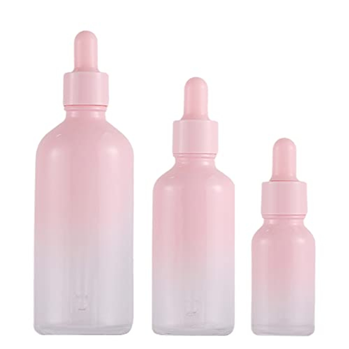 6PCS Glass Dropper Bottle,MoreChioce 10ml Empty Glass Bottle with Dropper Refillable Glass Bottle Container for Skin Care Liquid,Makeup Liquid,Cosmetic