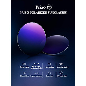 Prizo ORL Polarized Replacement Lenses for Oakley Sutro Sunglasses OO9406 - Multi Options (Orange+Blue)