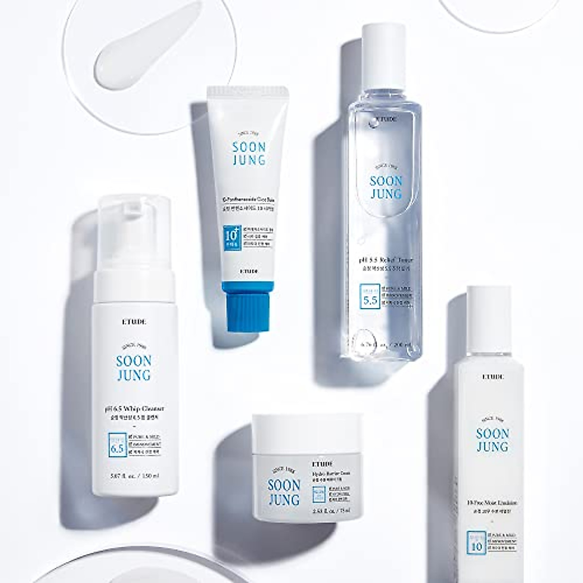 ETUDE HOUSE Soonjung pH5.5 Relief Toner 200ml (New Version) | Skin Care Solution | Low PH Toner for Sensitive Skin | Non-Comedogenic, Hypoallergenic & Fragrance Free Moisturizer for Face