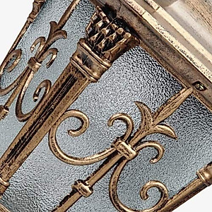 DEKOQ Post Light Outdoor Pillar Lamp, IP65 Waterproof Pillar Light Outdoor Column Lamps Patio Villa Door Porch Table Light Street Light E26 Garden Landscape Lamp