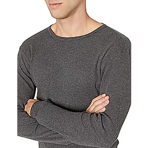 Amazon Essentials Thermal Long Johns Underwear Set for Men, Large, Charcoal