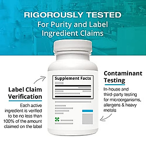 XYMOGEN Iron Glycinate - Gentle, Highly Absorbable Iron Supplement for Women + Men - 29mg Patented Iron Bisglycinate Chelate Supports Healthy Ferritin and Hemoglobin Levels (120 Iron Capsules)