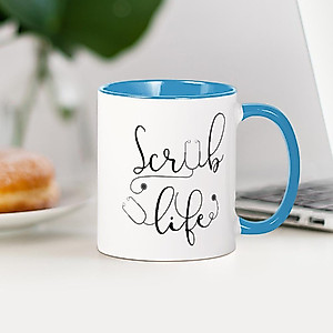 CafePress Scrub Life Ceramic Coffee Mug, Tea Cup 11 oz