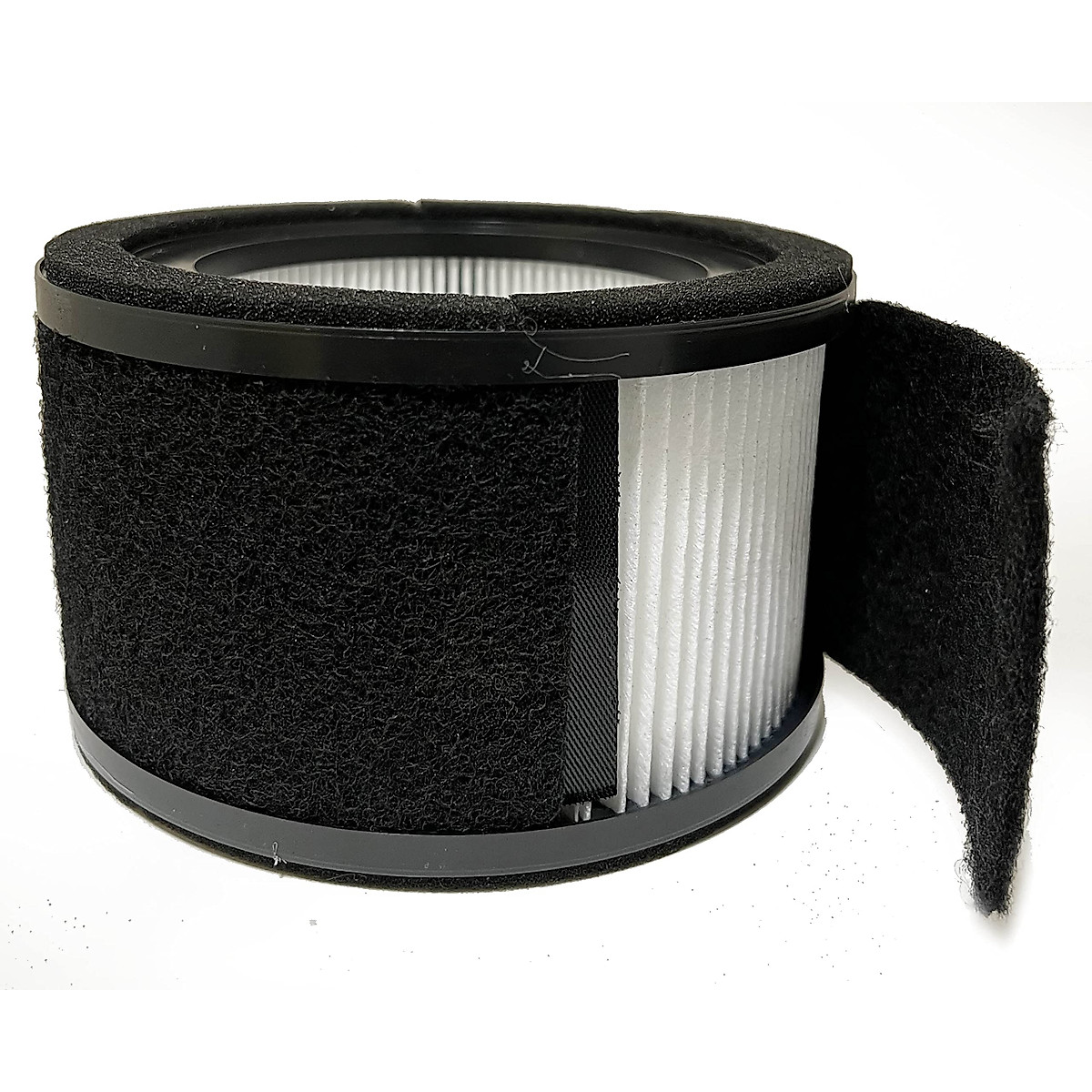 Nispira Replacement Filter L True HEPA + Activated Carbon Pre Filter Compatible with GermGuardian Air Purifier AC4200W FLT4200, 2 Packs