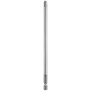 Bosch 45625 PH2 Ribbed Extra Hard, 6-Inch Length Number 2 Phillips Head Insert Bit