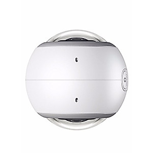 Samsung Gear 360 SM-R210 (2017 Edition) Spherical Cam 360 degree 4K Camera (International Version) (Renewed)