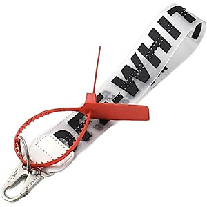 AllStyle By Patel Compatible Wristlet Strap for Key, Classic Hand Wrist Keychain Lanyard Key Chain Holder for Men and Women (1, Rubber - Black)