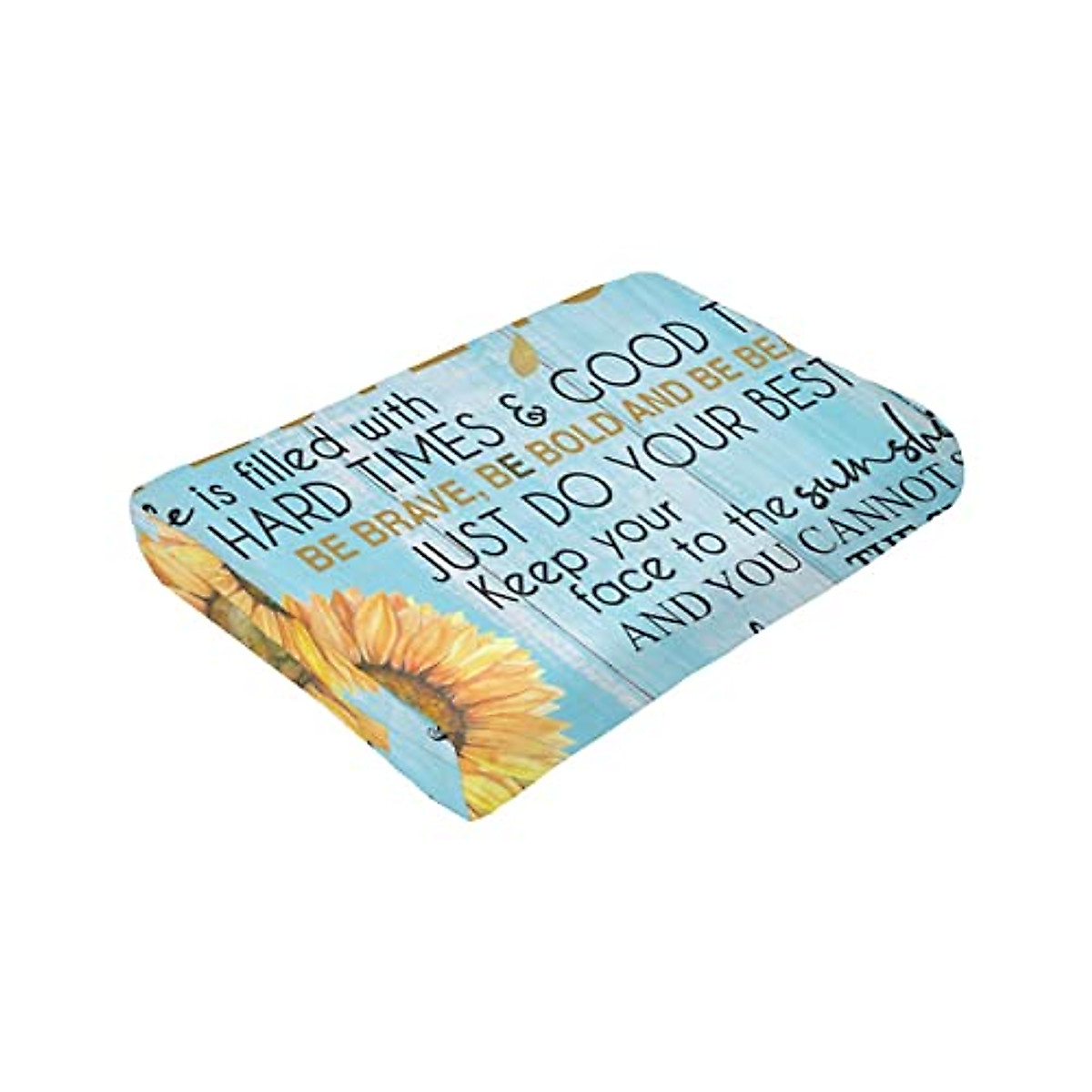 Maylian Daughter Daughters Positive Encourage Fleece Blanket - Cozy Gift for Unwavering Support
