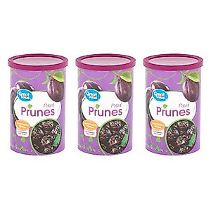 18 Oz Great Value Pitted Dried Prunes (Pack of 3)
