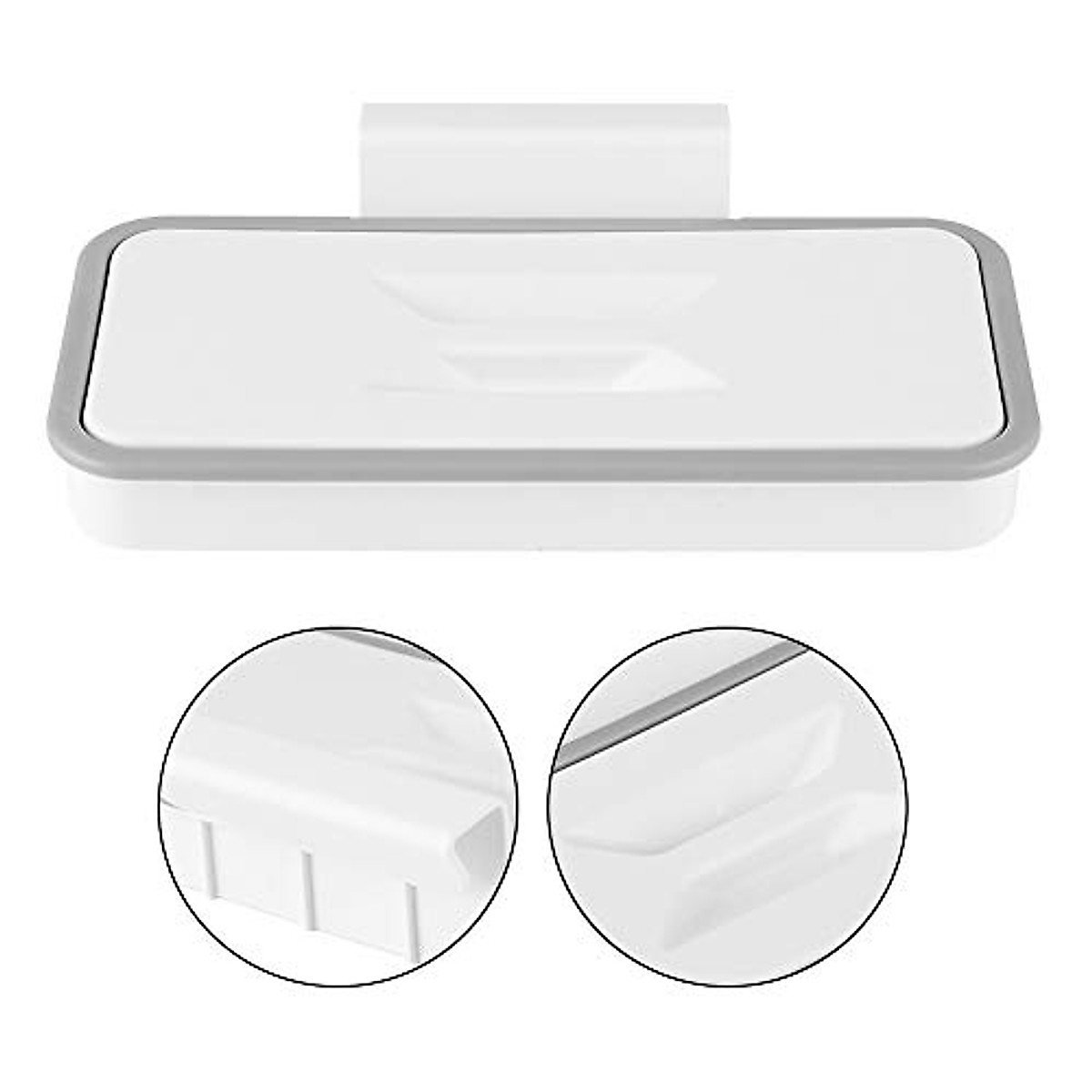 WBTY Hanging Trash Bag Rack, Plastic, Hands-Free, Eco-Friendly, 20-Inch