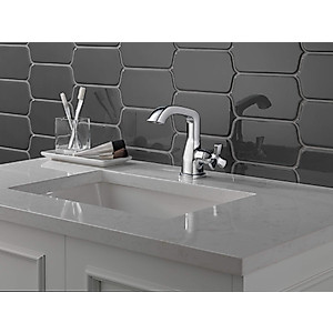 DELTA FAUCET 576-BLMPU-LHP-DST Stryke Faucet Less Handle Matte Black Single Hole