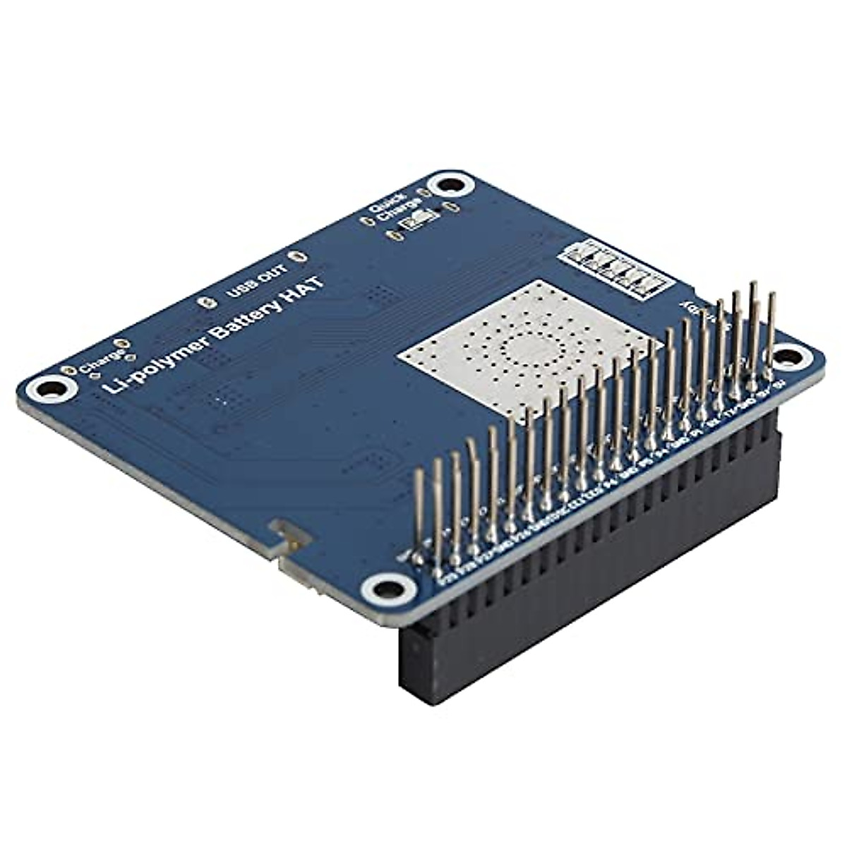 Lithium Battery Pack Expansion Board for Raspberry Pi, Lithium Battery Pack Expansion Board Power Supply with SW6106 Mobile Power chip, Supports Two-Way Fast Charging
