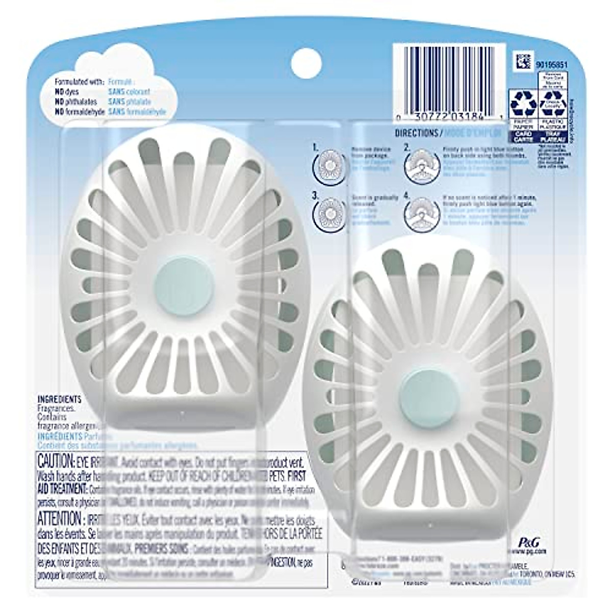 Febreze Small Spaces Air Freshener Limited Edition Scents (Winter Spruce, 2 Pack)