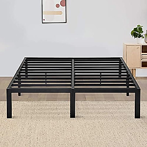 Olee Sleep Bed Frame, Queen, Black