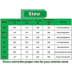 HXCH FixElastic Net Tubular Support Bandage for Neck of Large Dog Animal,Wound Dressing Retainer,6