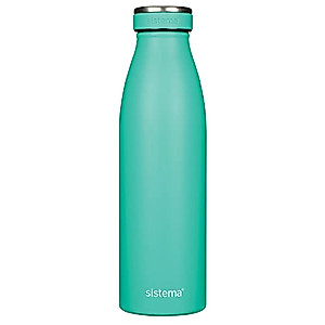 Sistema Stainless Steel Bottle, 500ml (Assorted Colours)