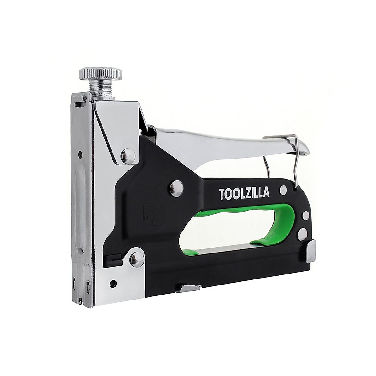 TOOLZILLA® Heavy Duty Staple Gun & Staple Selection Pack | Professional Set with Multiple Usage as Fabric Stapler, Cable Stapler, Staple Gun for Wood, Staple Gun for Teachers