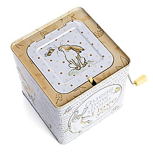 KIDS PREFERRED Guess How Much I Love You - Nutbrown Hare Jack-in-The-Box - Musical Toy for Babies