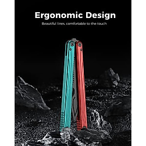 Balishark Mermaid 2023 Upgrade Bushing Systerm 6061 Aluminum Integral Channel Handle Zen Pins Stainless Steel Bottle Opener Comb Tool