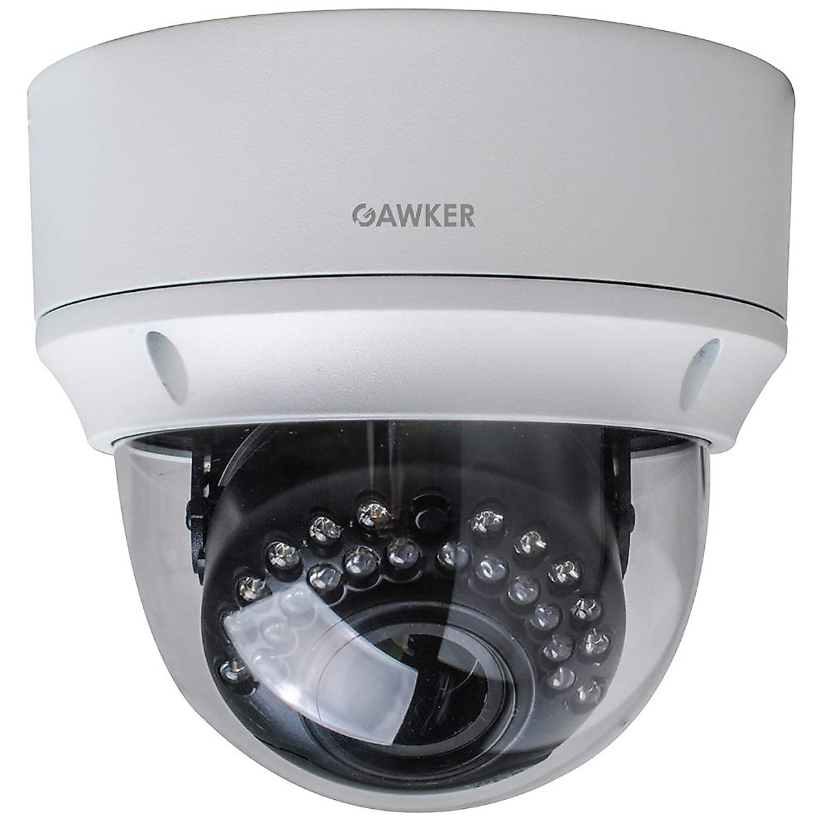 2.8-12mm Varifocal len Dome CCTV Security Camera 4 in 1 Output HD-TVI/AHD/CVI/CVBS 1000TVL Sensor, IP66 Vandal Proof and Weather Proof, 100 ft IR Smart, Dual Voltage with Wall Mount