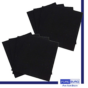 PUREBURG AP-1216L Replacement True HEPA Filter Set Compatible with Coway AP-1216L Tower Mighty Air Purifier,H13 Activated Carbon Pre-Filters