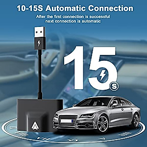 Android Auto Wireless Adapter,Wireless Android Auto Adapter,Wireless Android Auto,Easy Setup AA Wireless Android Auto Dongle for Android Phones Converts Wired Android Auto to Wireless.