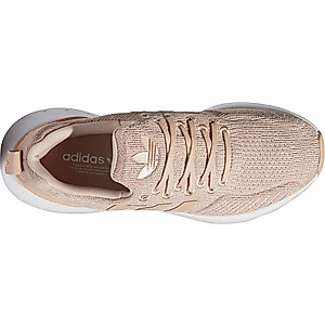 adidas Women's Swift Run 22 Sneaker, Ash Pearl/Ash Pearl/White, 7 M US