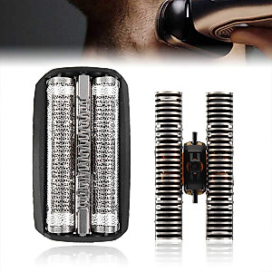 Replacement Foil&Cutter w/Rozor Shaver Oil+ Clean Brush for Braun 31B 5000 Shaver 5610 5611 5612 5614 5414 5417 5427 5443 5444