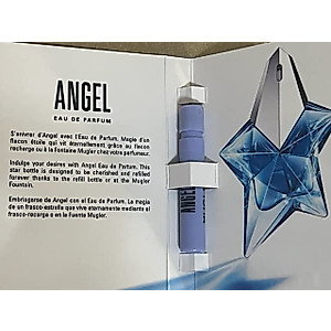 3 Thierry Mugler Angel EDP 1.2 Ml/0.04 Oz Each Spray Sample Perfume Travel Vial Lot