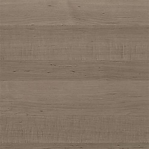 Bush Furniture Universal Small 2 Shelf Bookcase in Ash Gray