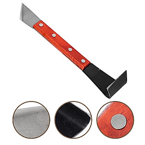 Bark Peeler Tool Felled Draw Shave Knife Bark Removal Tool Straight Drawing Knife Woodworking Tool Log Debarker Tool Bark Peeler Bark Stripping Tool Debarking Tool Gardening Scarping Tool