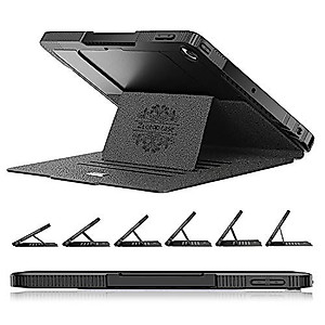 ZtotopCase iPad 9th/8th/7th Generation Case, [6 Magnetic Angles] Highly Protective & Shock Absorption Cover with Pencil Holder for iPad 10.2 Inch 2021/2020/2019 - Black