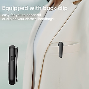 UMUTOO FM Radio, Rechargeable Portable Pocket Transistor Radio with Best Reception,LCD Digital Tuning with Backlight, Stereo Sound, Belt Clip for Jogging,Walking (Black)…