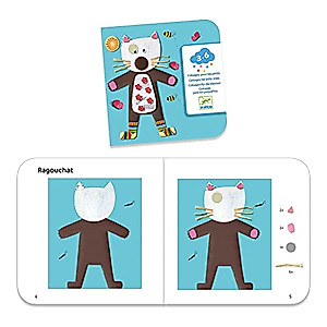 DJECO Le Petit Artist Collages for Little Ones Activity Set