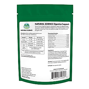 Oxbow Natural Science Digestive Support Hay Tabs, Count of 60