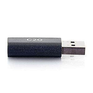 C2G USB-C Female to USB-A Male SuperSpeed USB 5Gbps Adapter Converter
