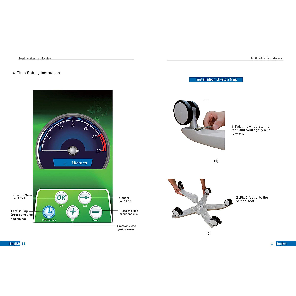 Doc.Royal Accelerator Machine LED Light Floor Mobile Lamp YF-888