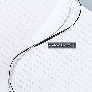 KaiRuiYing 3 Pack Journal Notebook with Pen Holder, A5 Notebooks for Work/Writing, College Ruled Notebook for School, Thick Journal for Men/Women, Note Book/Pads for Note Taking, Lined Notebook