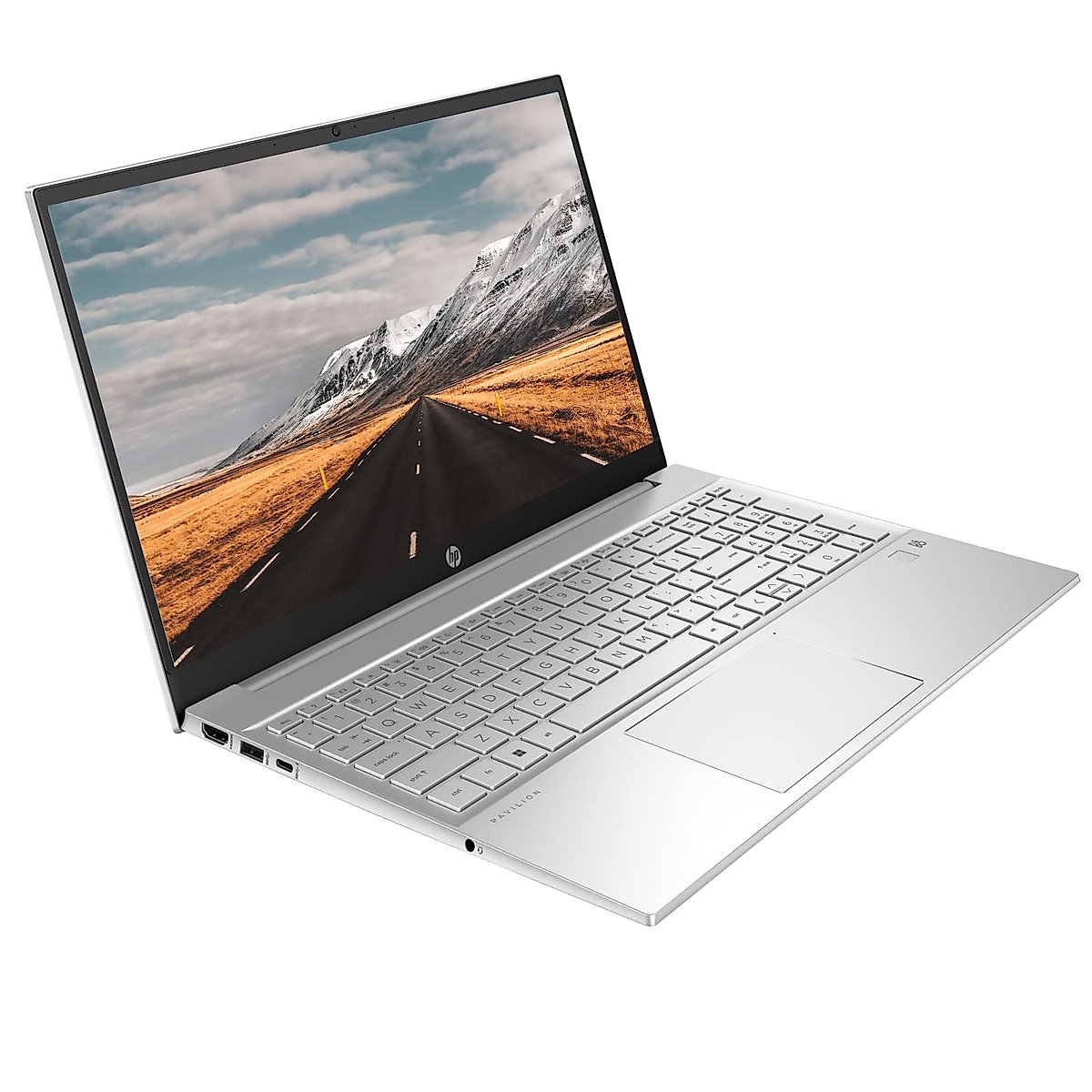HP Pavilion Laptop, 15.6" FHD Touchscreen Display, Intel Core i7-1255U Processor, 32GB RAM, 1TB SSD, HDMI, Webcam, Wi-Fi 6, Backlit KB, Fingerprint Reader, Windows 11 Home, Silver